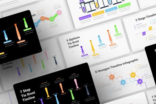 Cara Membuat Garis Waktu di PowerPoint - desainae.com