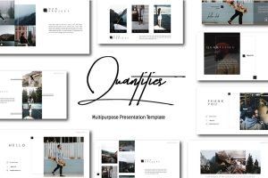 Quantities Free Powerpoint Template - desainae.com