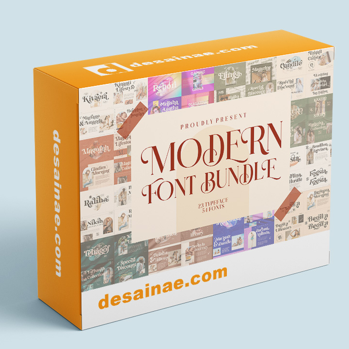 Professional Serif Font Bundle Desainae